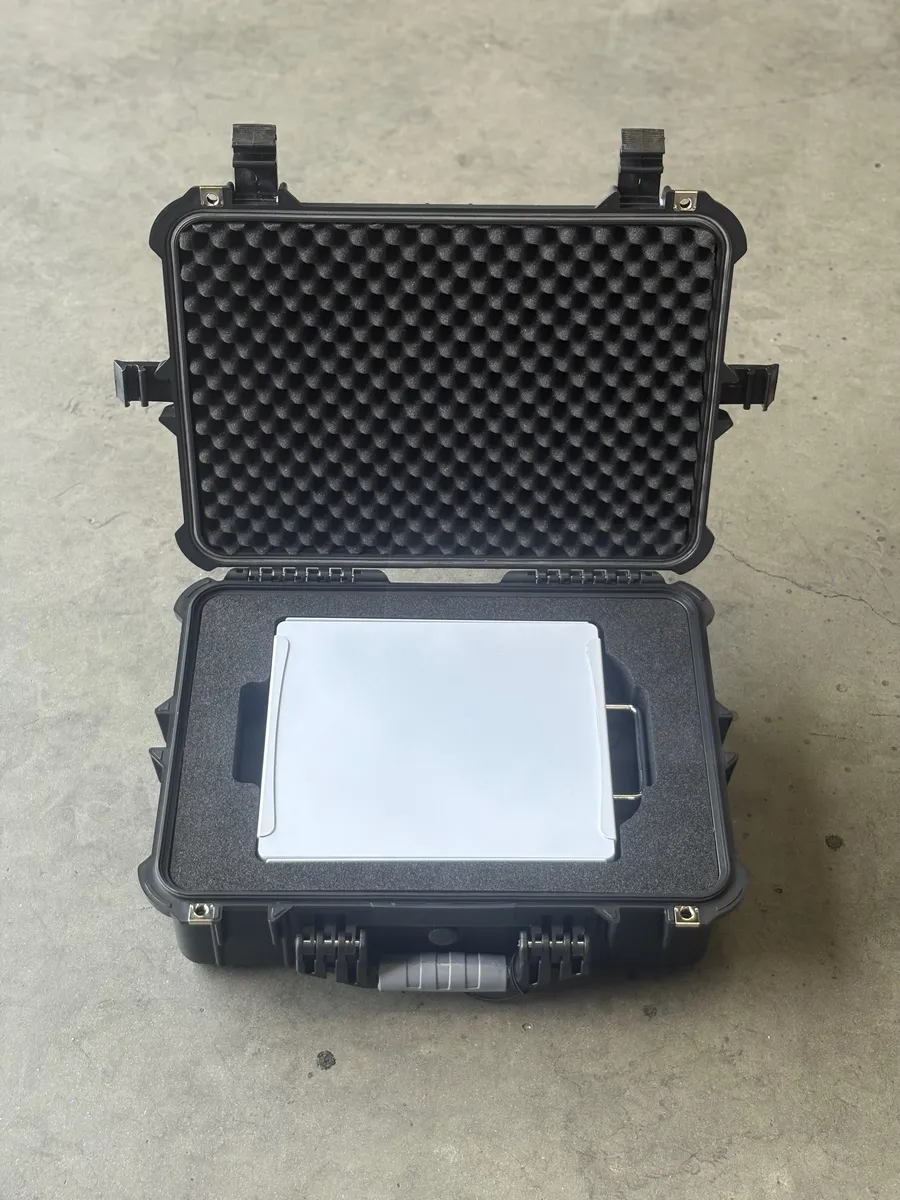 Starlink Mini With Roof Mount Custom Foam Insert in 3550 Case